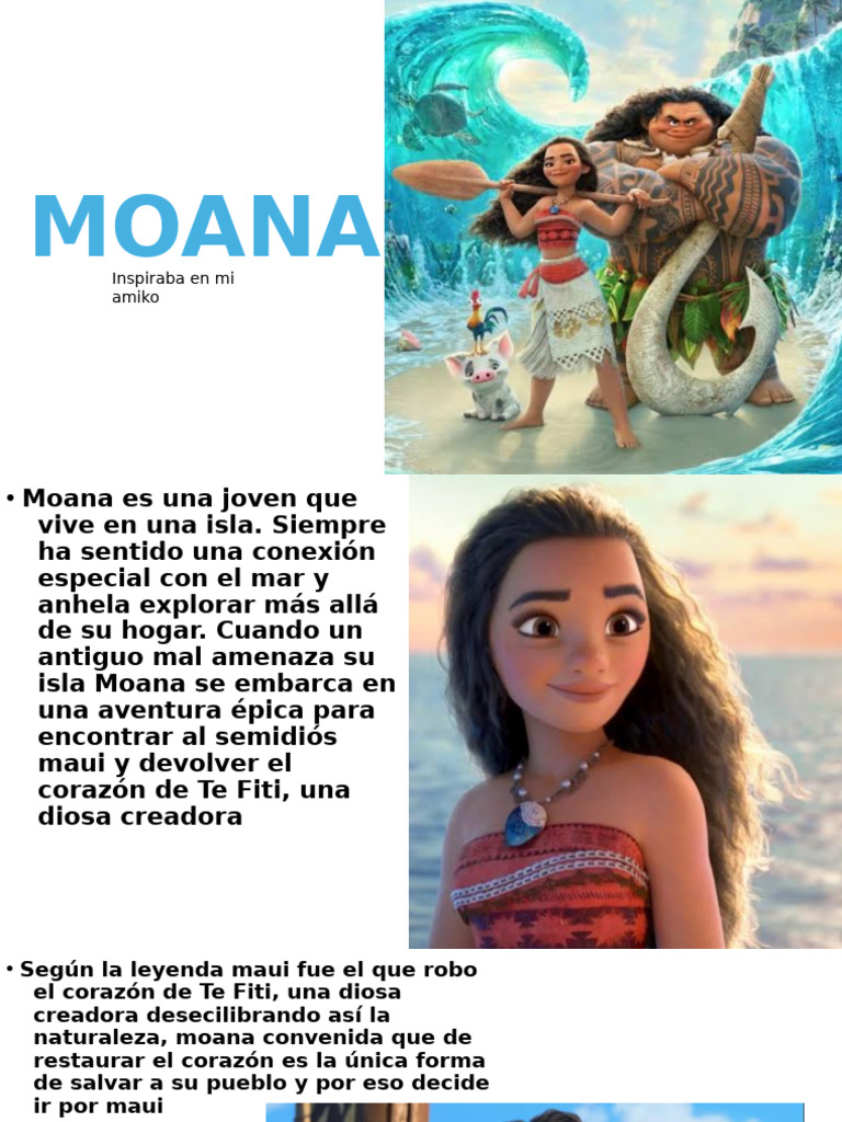 moana (1) | PDF | Moana (película de 2016)