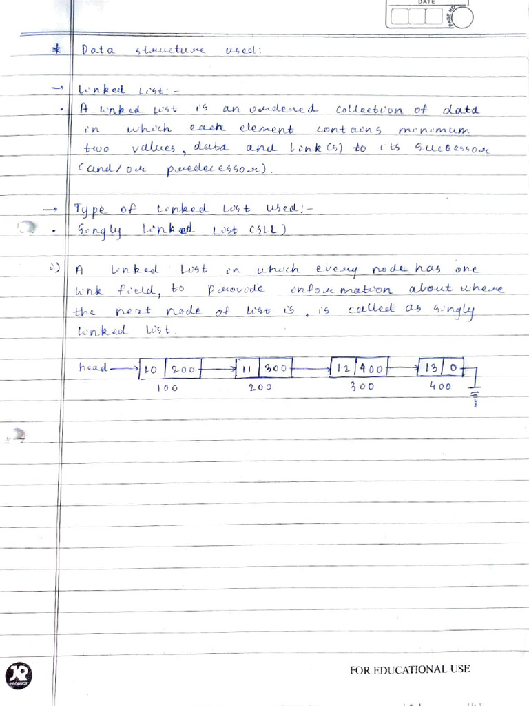 assignment-19 (singly linked list) | PDF assignment-19 (singly linked list) | PDF
