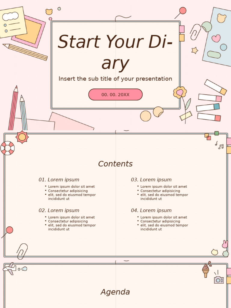 PPTMON Presentation Template Guide | PDF