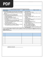 Safety Induction Sign-In Sheet | PDF