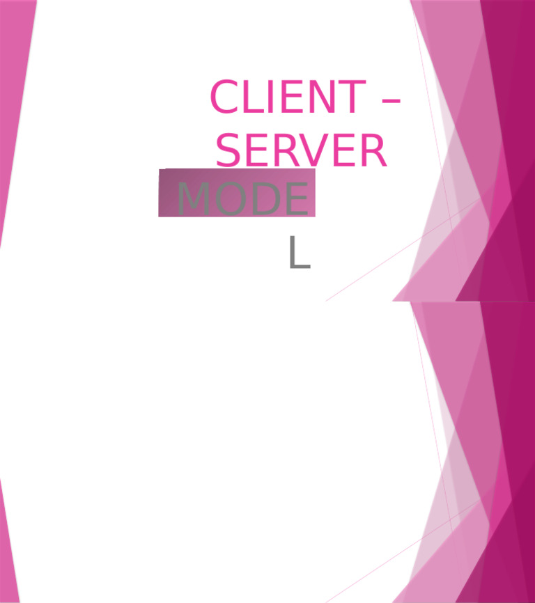 Client –Server | PDF
