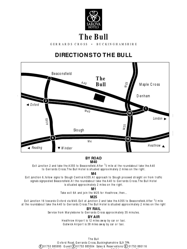 Bull Map | PDF | Sports & Recreation
