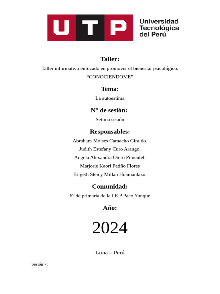 Sesion7 PsicologiaComunitaria | PDF | Conceptos psicologicos | Salud mental