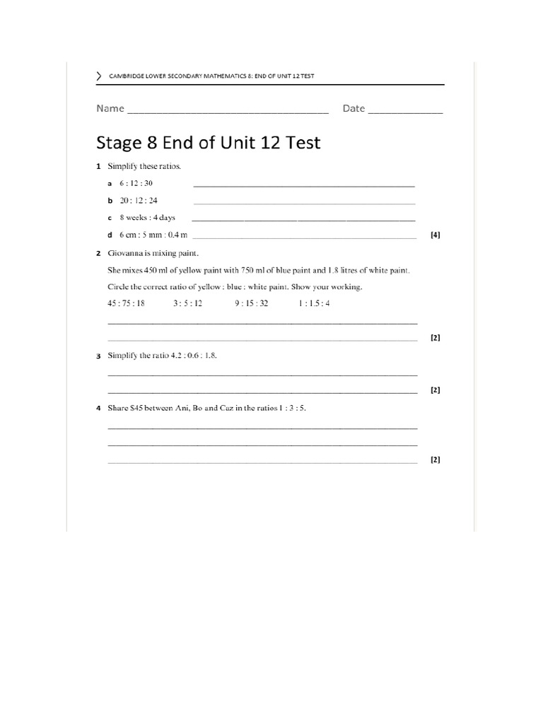 Unit 12 | PDF