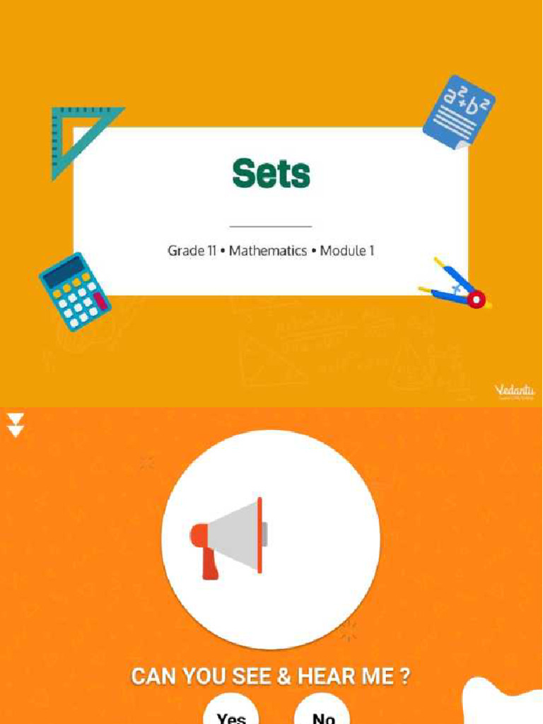 1Definition and description of sets Types of sets Subset & power set Operation on sets | PDF
