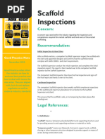 Scaffolding Handover Certificate Template | PDF | Scaffolding | Crane ...