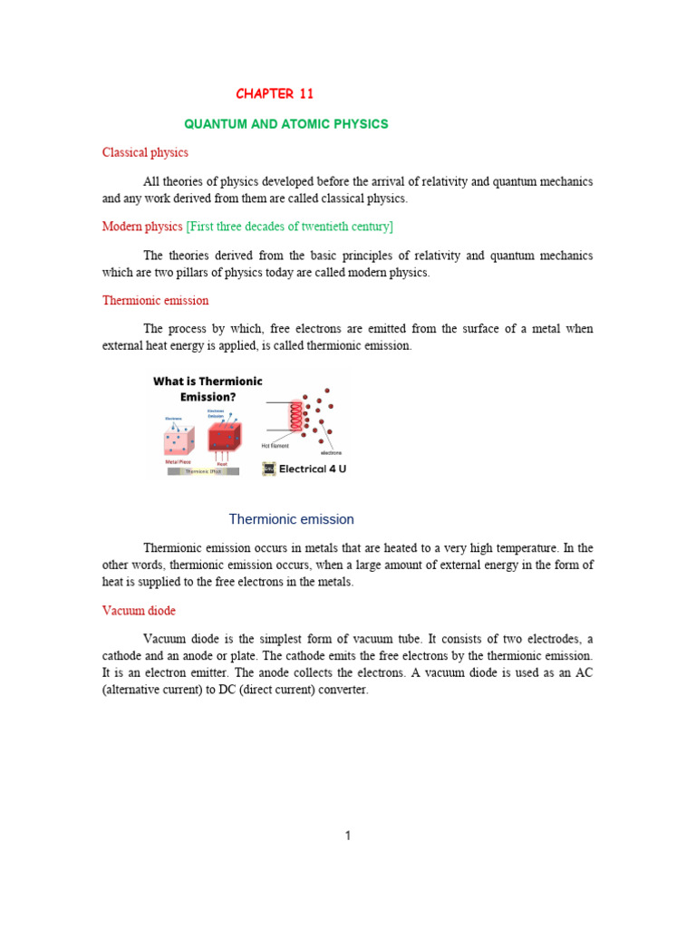 Quantum and Atomic Physics | PDF | Atoms | Atomic Nucleus
