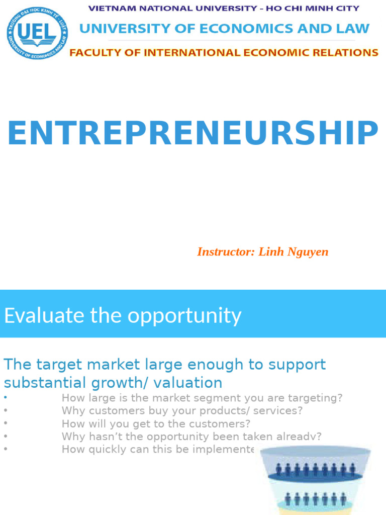 Entrepreneurship - Market Size | PDF
