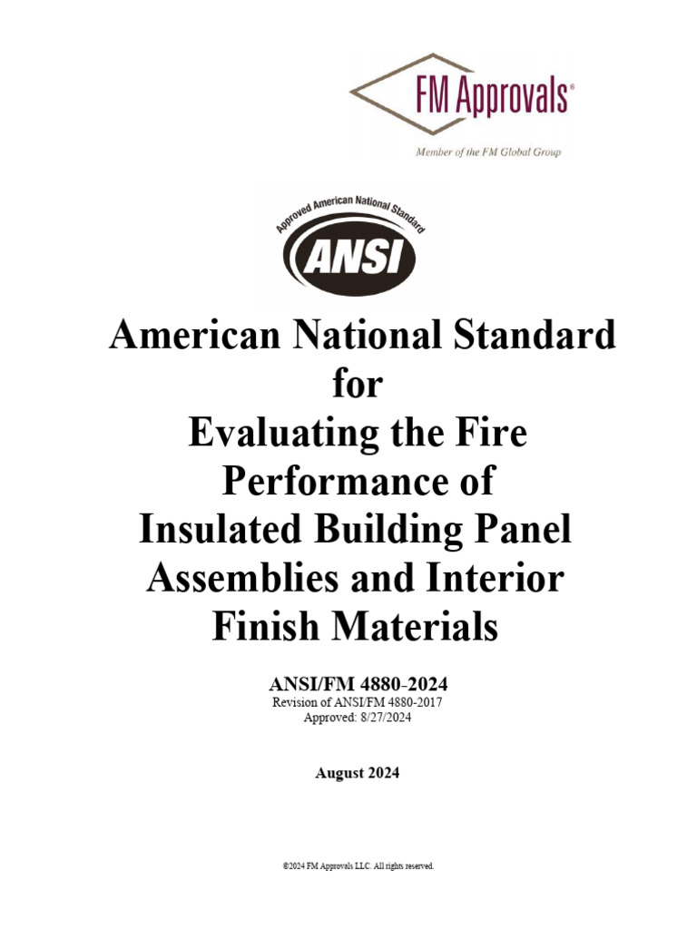 4880 Class Note Ansi PDF | PDF | Polyurethane | Building Engineering