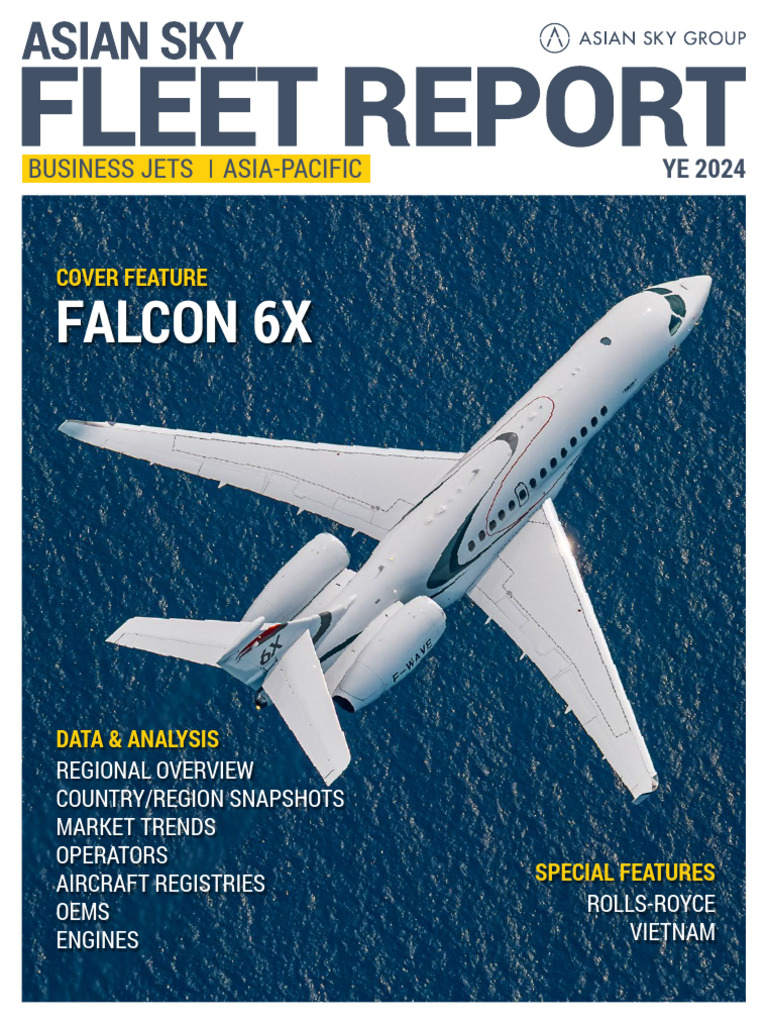 Business Jet Fleet Report YE2024 Asia Pacific En | PDF | Asia | East Asia