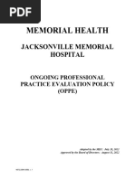 OPPE-FPPE Physician Evaluation Toolkit | PDF | Physician | Evaluation