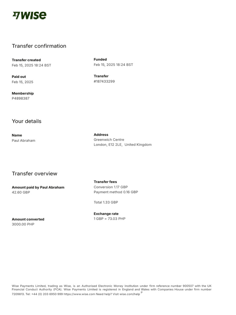 wise_transaction_invoice__transfer__446819781__447153359 | PDF | Wire ...