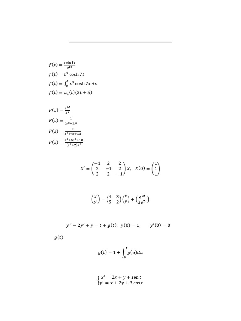 Repaso-Mat3 250219 122717 | PDF | Ecuaciones | Integral