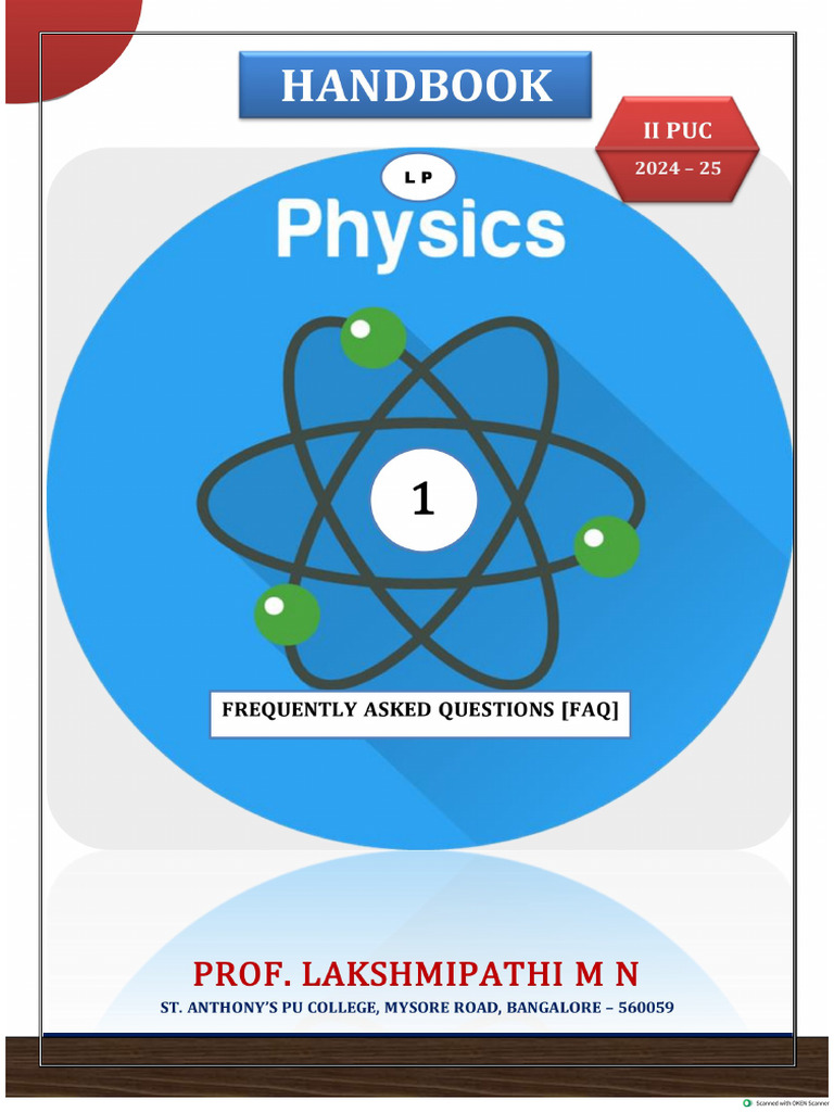 2 Pu Physics Faq | PDF