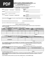 Wealth Declaration Form | PDF