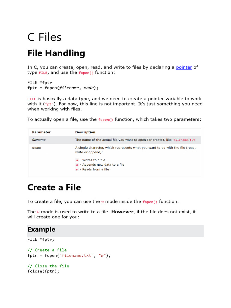 0c Create File | PDF