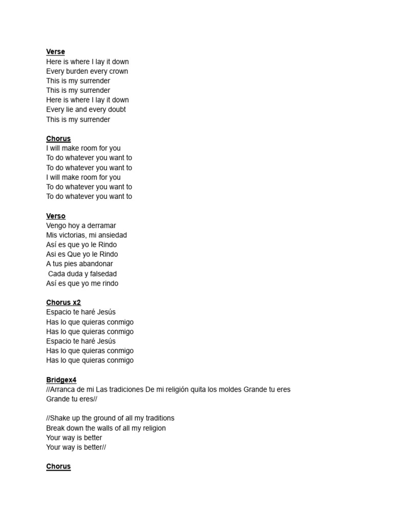 Make Room: Lyrics and Meaning | PDF