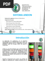 Ejemplos Sistema Andon Completo | PDF | Lean Manufacturing | Electrónica