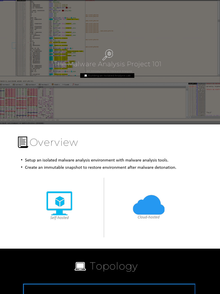 Video 2 Building A Malware Analysis Isolated Lab | PDF