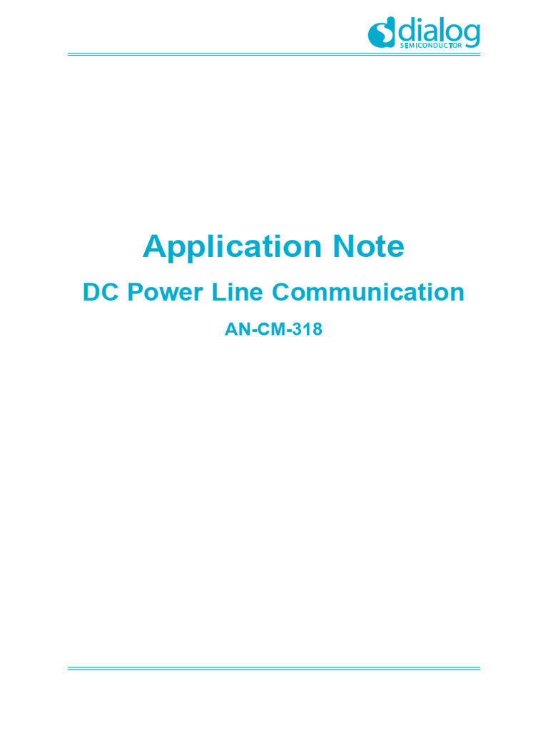 DC Power Line Communication System Guide | PDF | Laplace Transform ...
