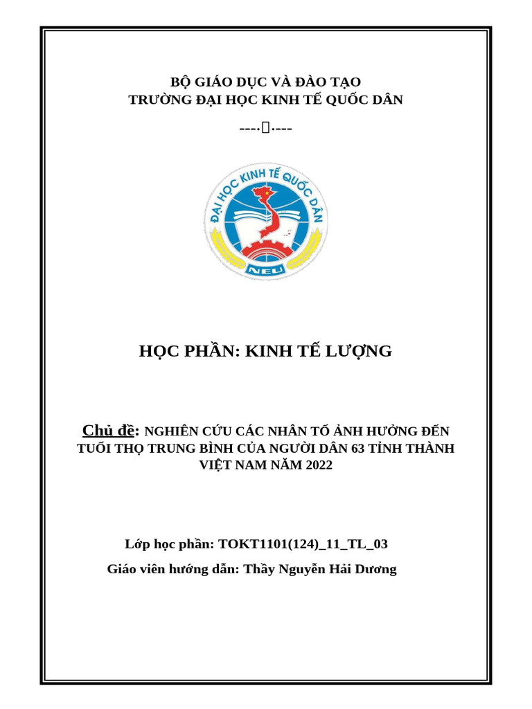 KTL nhóm 6-Final 1 | PDF