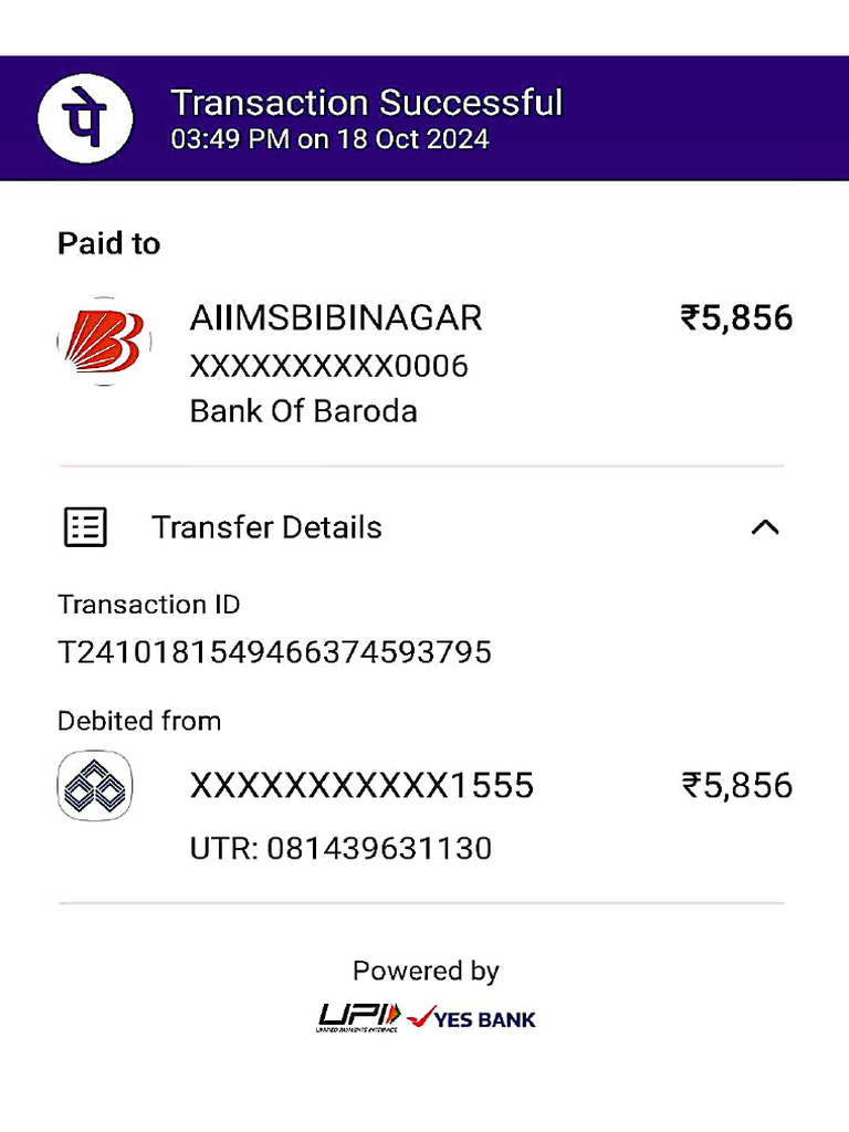 Year (College Fee-Hostel & Mess-Transport-Books-Uniform) - 1 | PDF