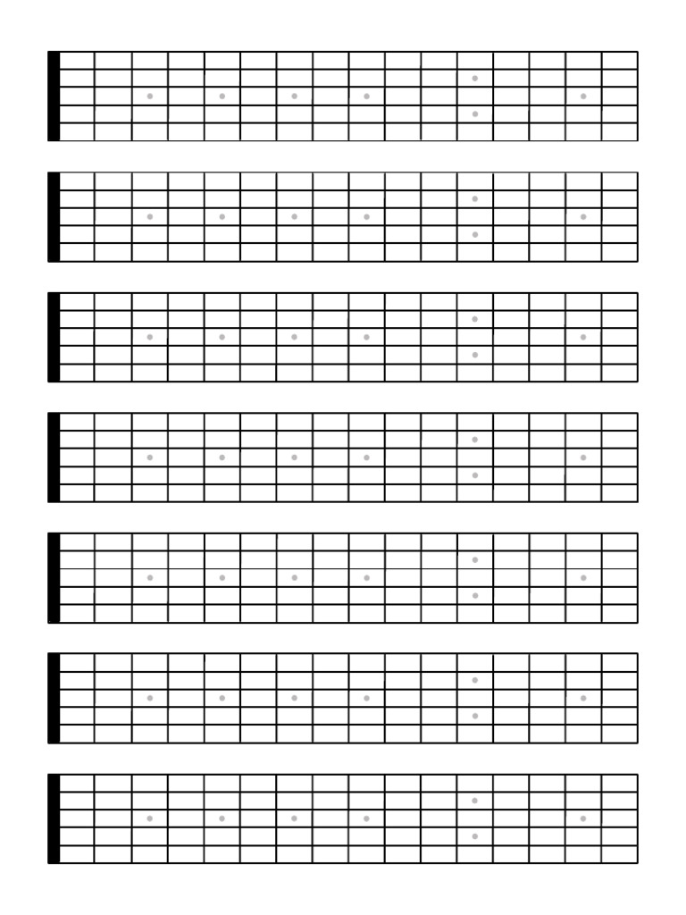 Guitar Fretboard Paper | PDF