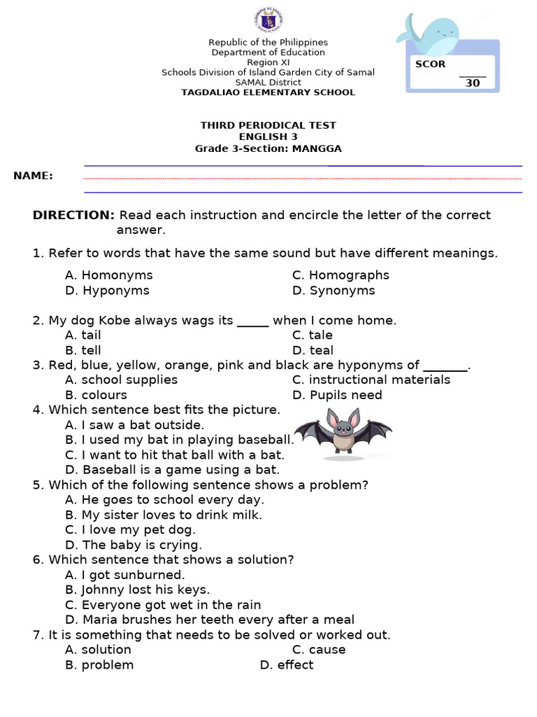 Q3 PT English3 With Tos and Ak | PDF | Spider | Spider Web