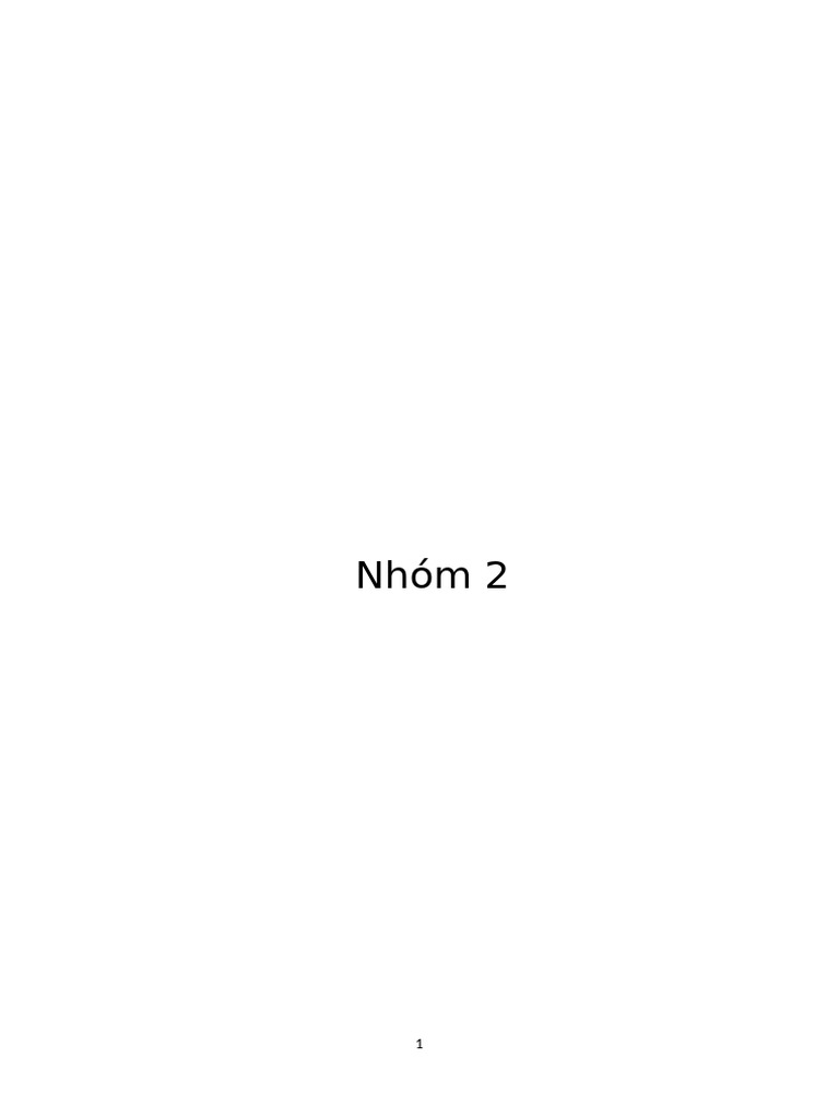 Nhóm 2 PLKT - Bài 2 | PDF