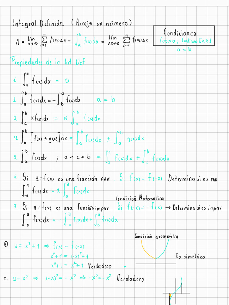 Integrales Definidas | PDF