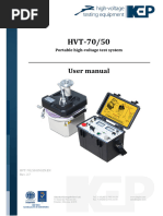 GDYD-55D Hipot Test Set Guide | PDF | Voltage | Transformer
