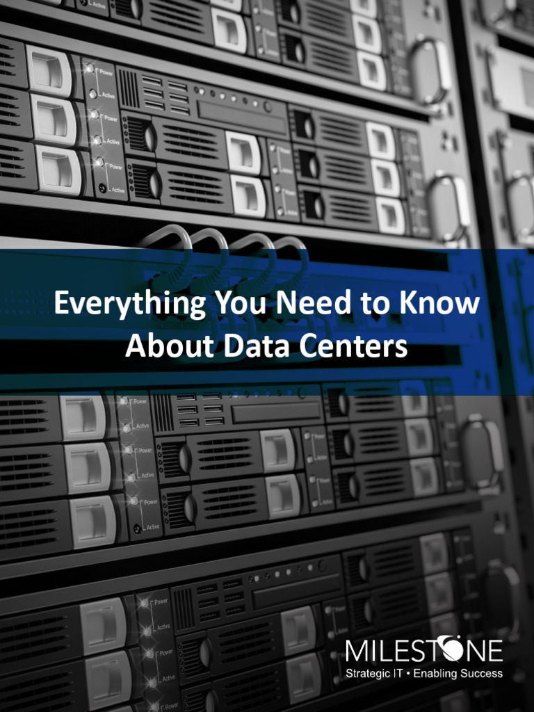 Essential Guide to Data Centers | PDF | Cloud Computing | Data Center