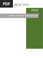 ACA Code of Ethics and Practice Ver15 | PDF | Counseling Psychology ...
