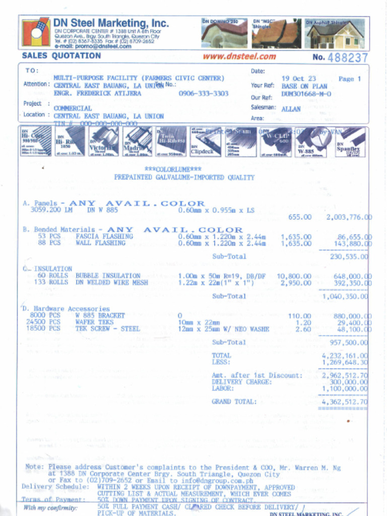 DN Steel Marketing | PDF