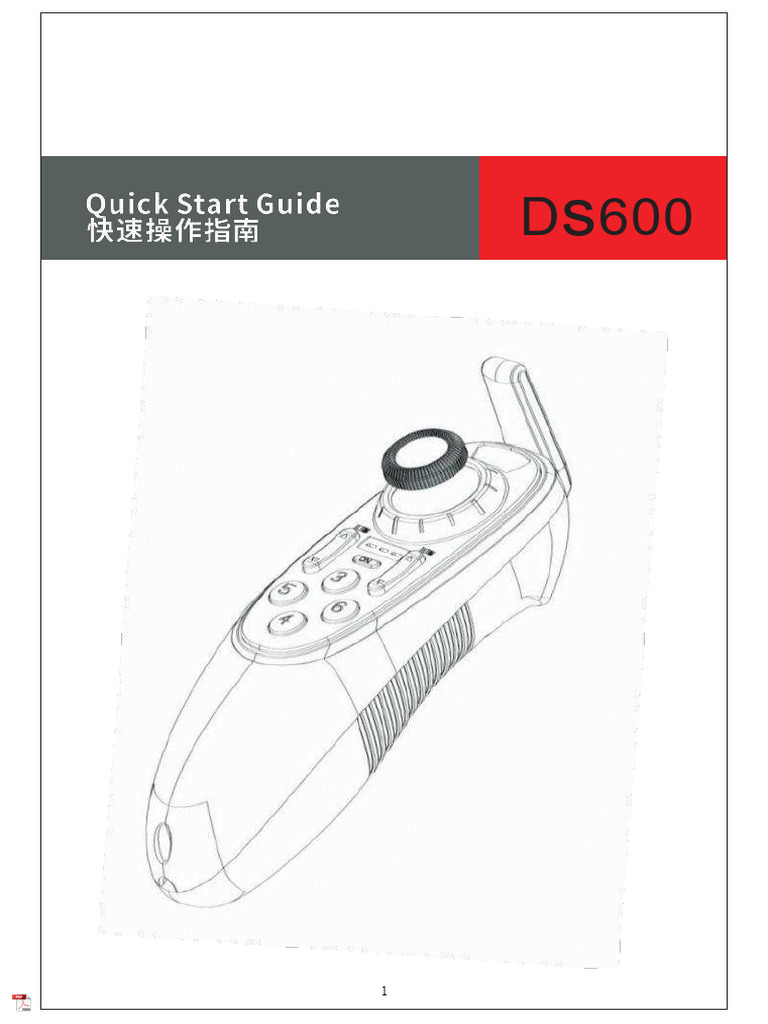 HotRC DS-600 Remote Control Manual | PDF | Remote Control | Electronics