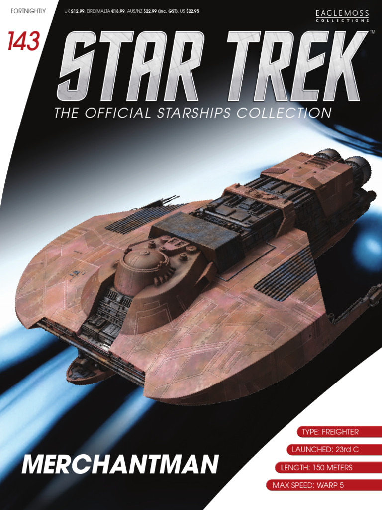 Star Trek Merchantman Freighter Profile | PDF | Uss Enterprise (Ncc ...