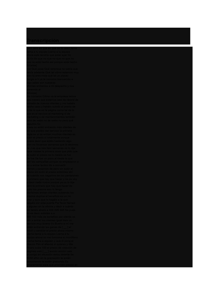 Transcripción 2 | PDF | Posicionamiento en buscadores | Publicidad digital