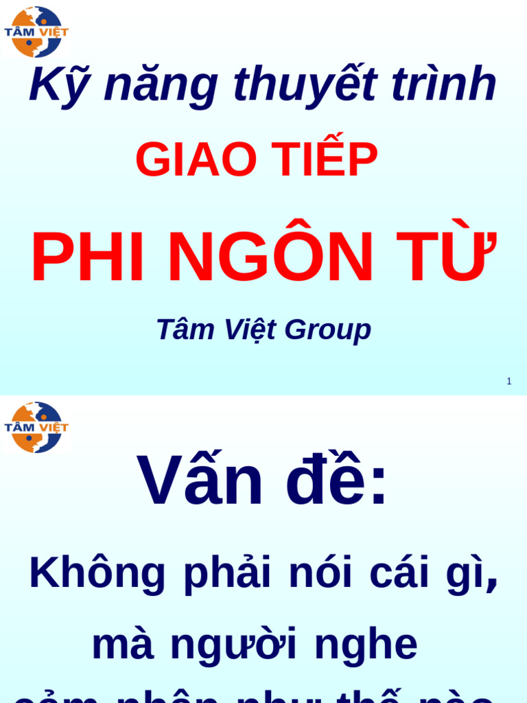 3 TT - Giao Tiep Phi Ngon Tu | PDF