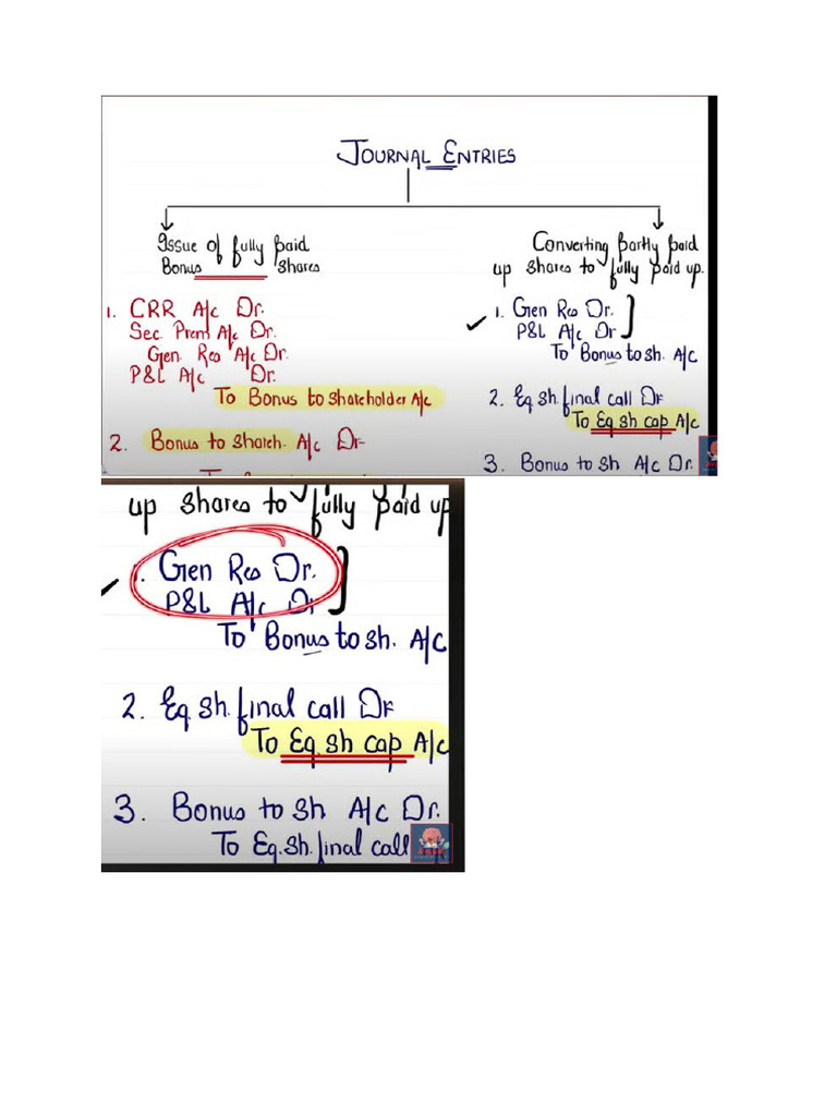 Bonus SH Notes | PDF