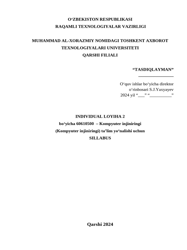 Individual Lohiya.... 2 SILLABUS 2024 | PDF