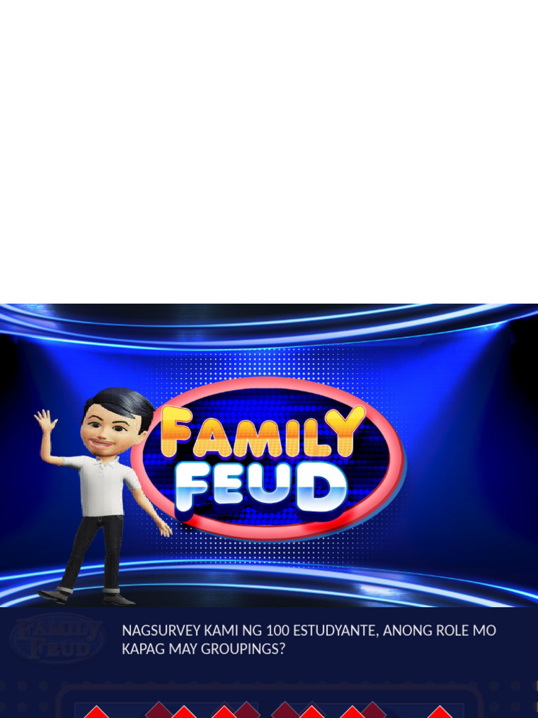Family Fued Final | PDF