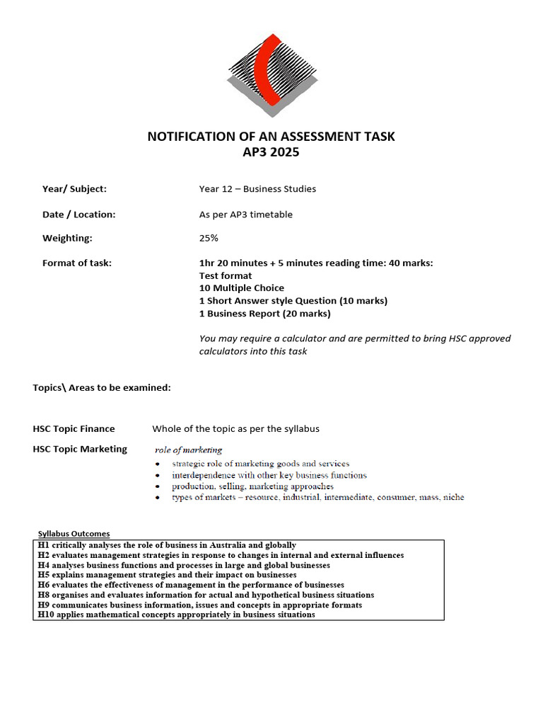 TASK 2 - 2025 BST Notification AP3 | PDF