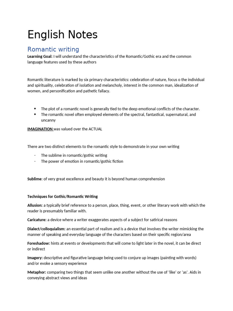 English Notes | PDF | Witchcraft