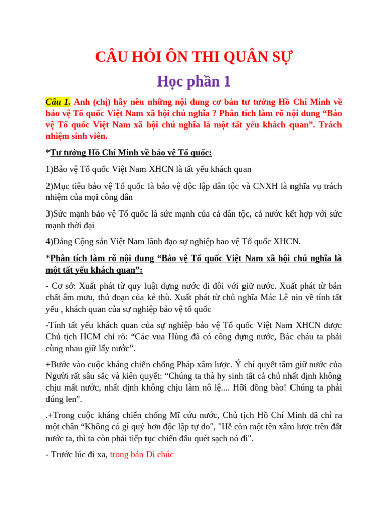 ÔN-TẬP-HP1-1 | PDF