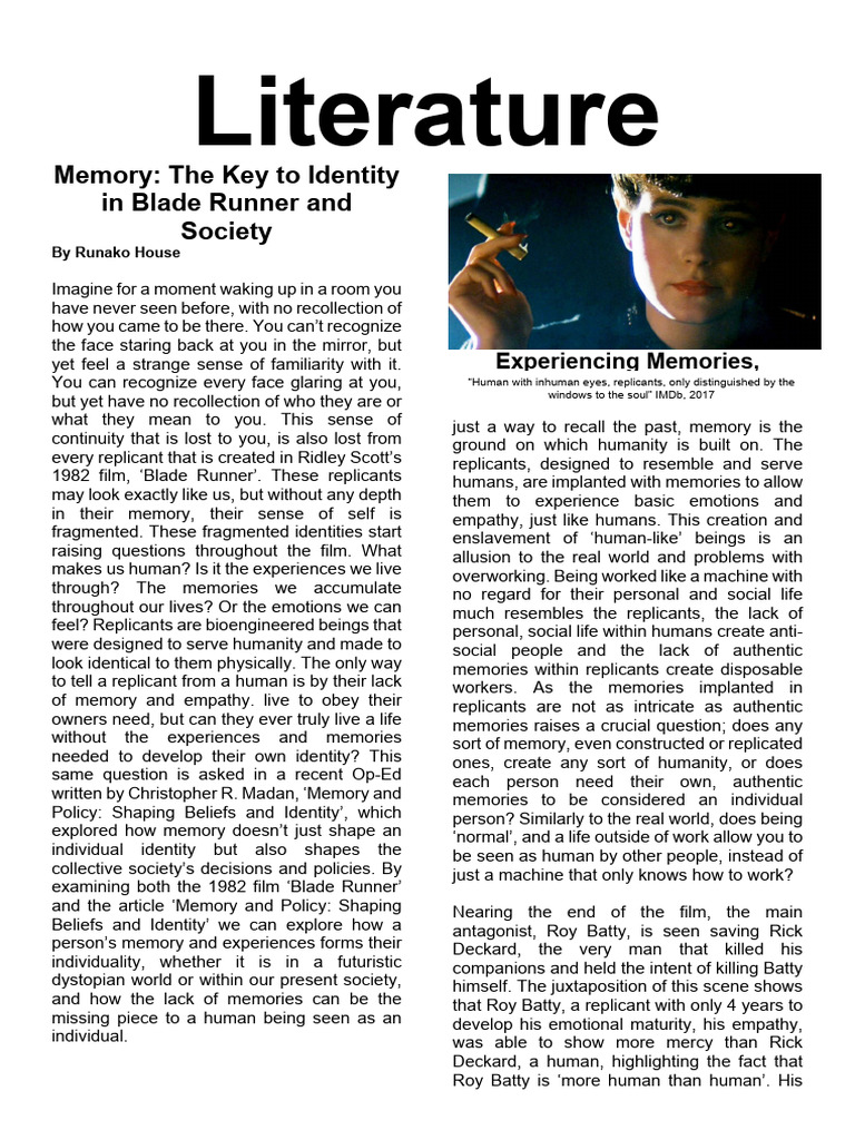 Annotated-House - Runako - ENG12D - IA1 - 2025 Draft-1 | PDF | Bias ...