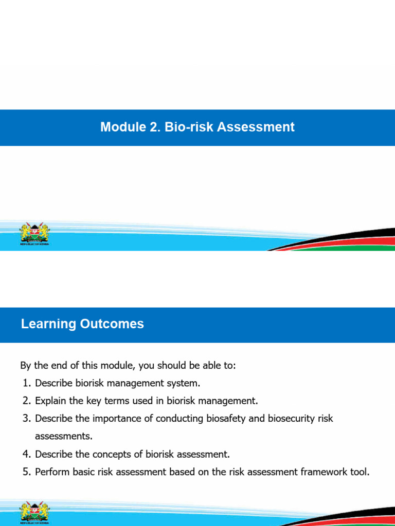 Biorisk Assessment and Management Training | PDF | Risk | Risk Assessment