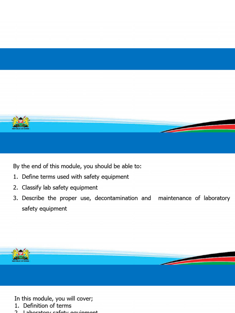 Module 4 Safety Equipment | PDF | Safety