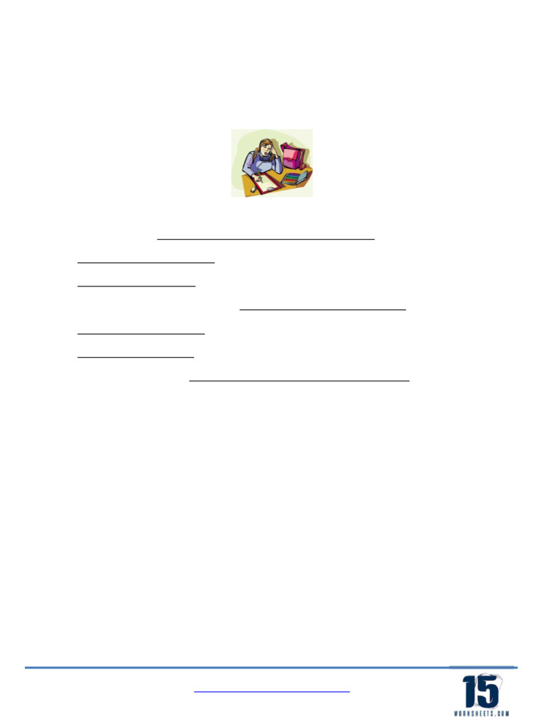 Sentence Structure Practice Answers | PDF