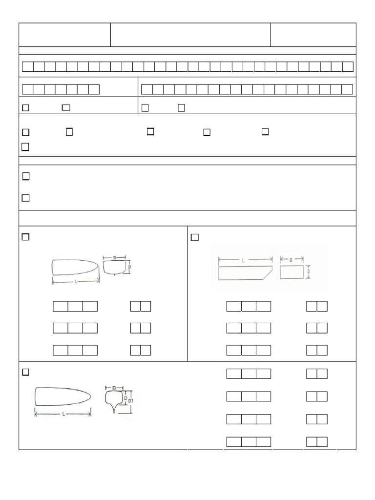 Boat Inspection completed Form 1 | PDF | Concurrent Estate | Private Law