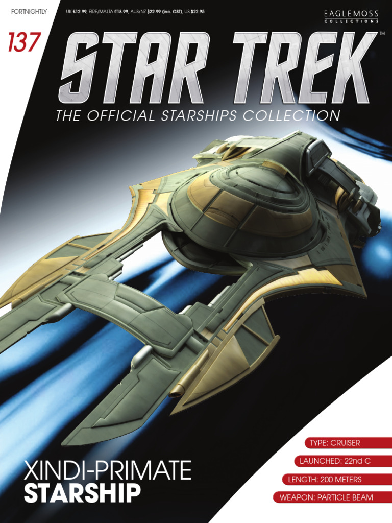137 Issue Xindi Primate Starship | PDF | Jonathan Archer | Star Trek